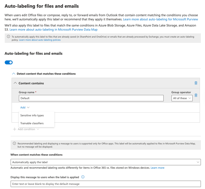Getting Started with Microsoft Sensitivity Labels